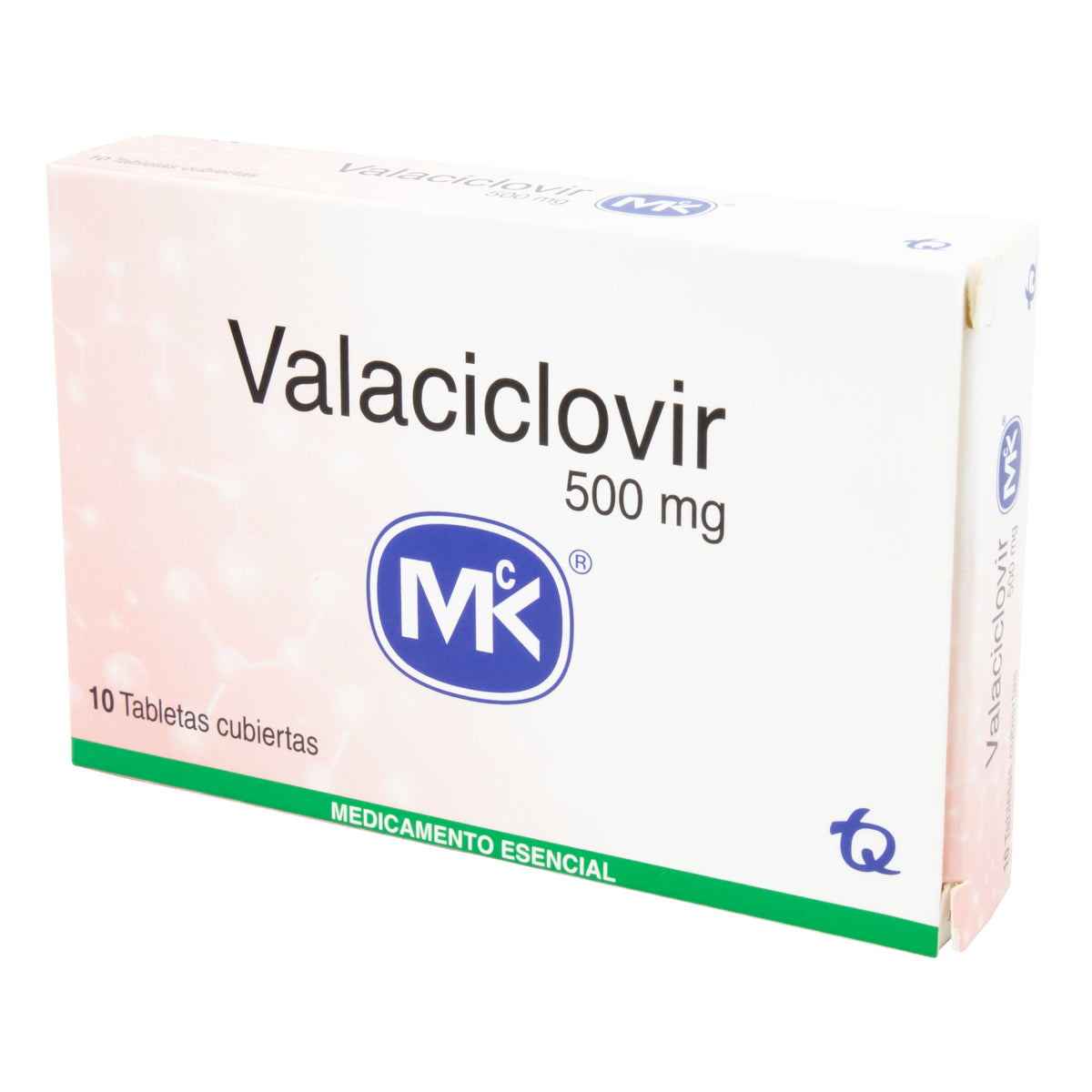 Valaciclovir 500 MG x 10 Tabletas MK – Droguerías Pasteur