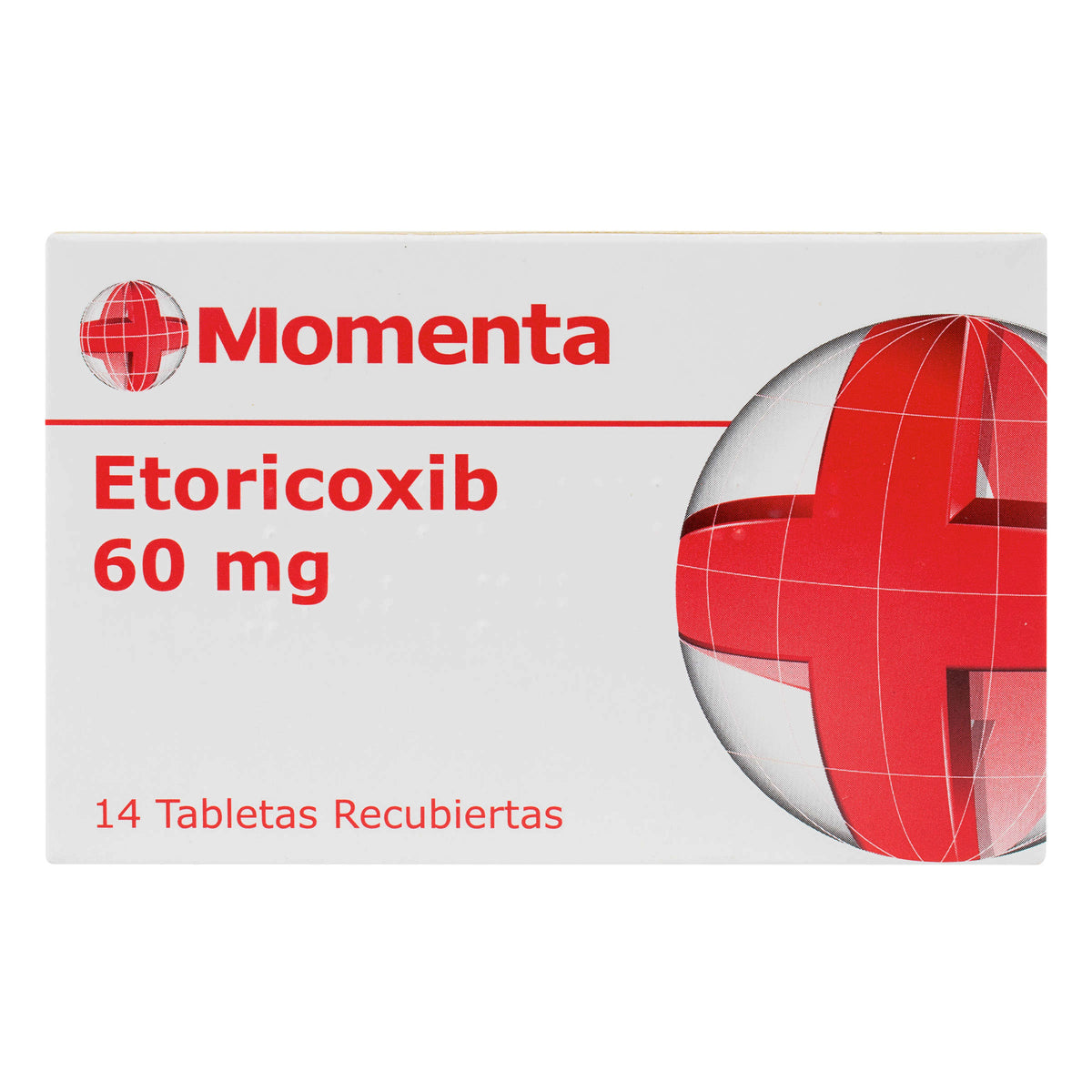 Etoricoxib 60 MG x 14 Tabletas Momenta – Droguerías Pasteur