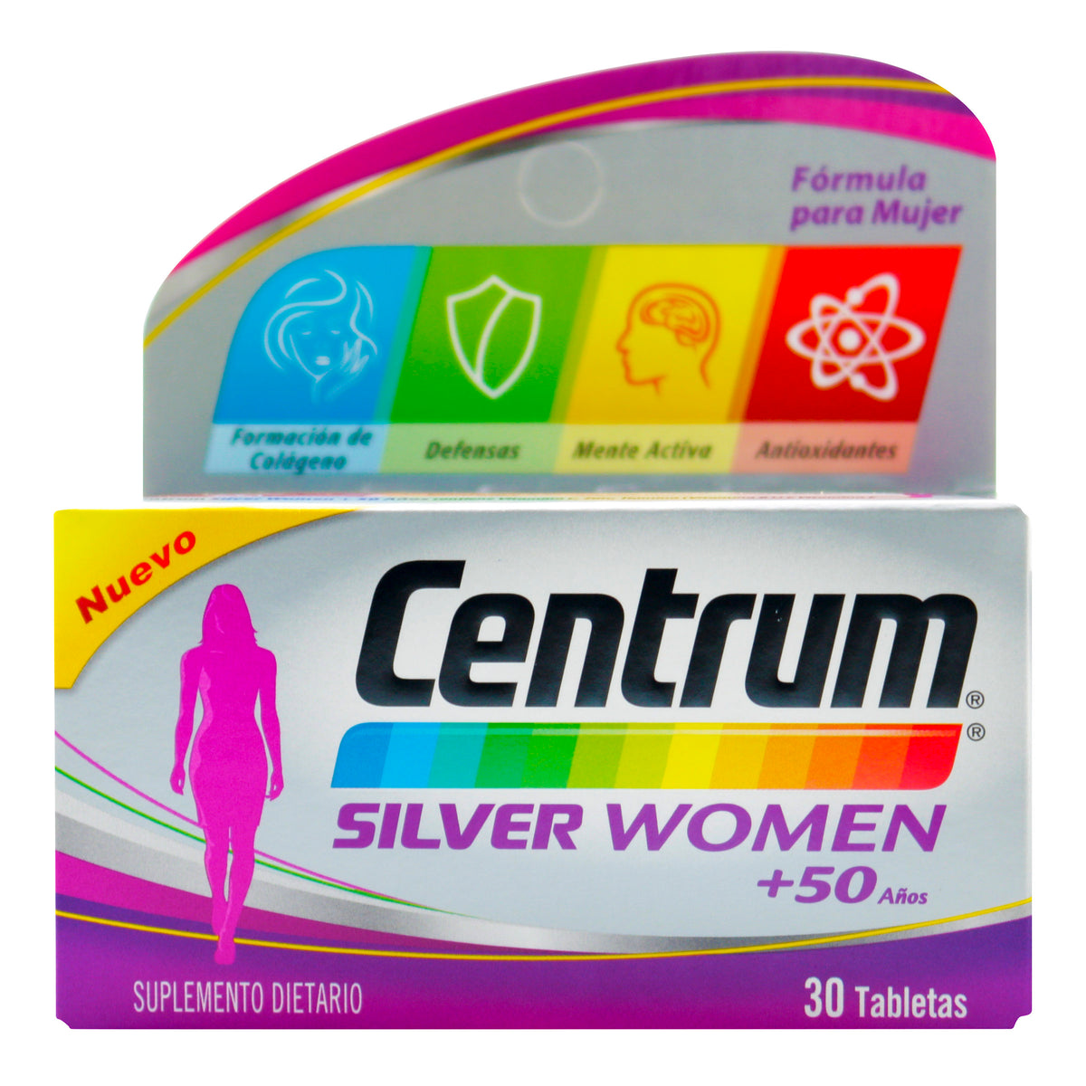 Centrum Silver Women 50 x 30 Tabletas – Droguerías Pasteur