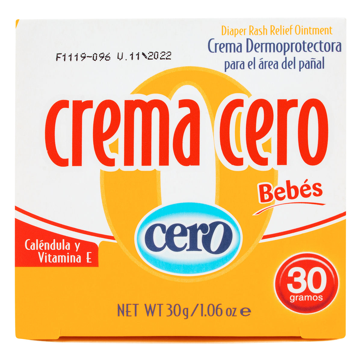 Crema Cero Caléndula x 30 GR – Droguerías Pasteur