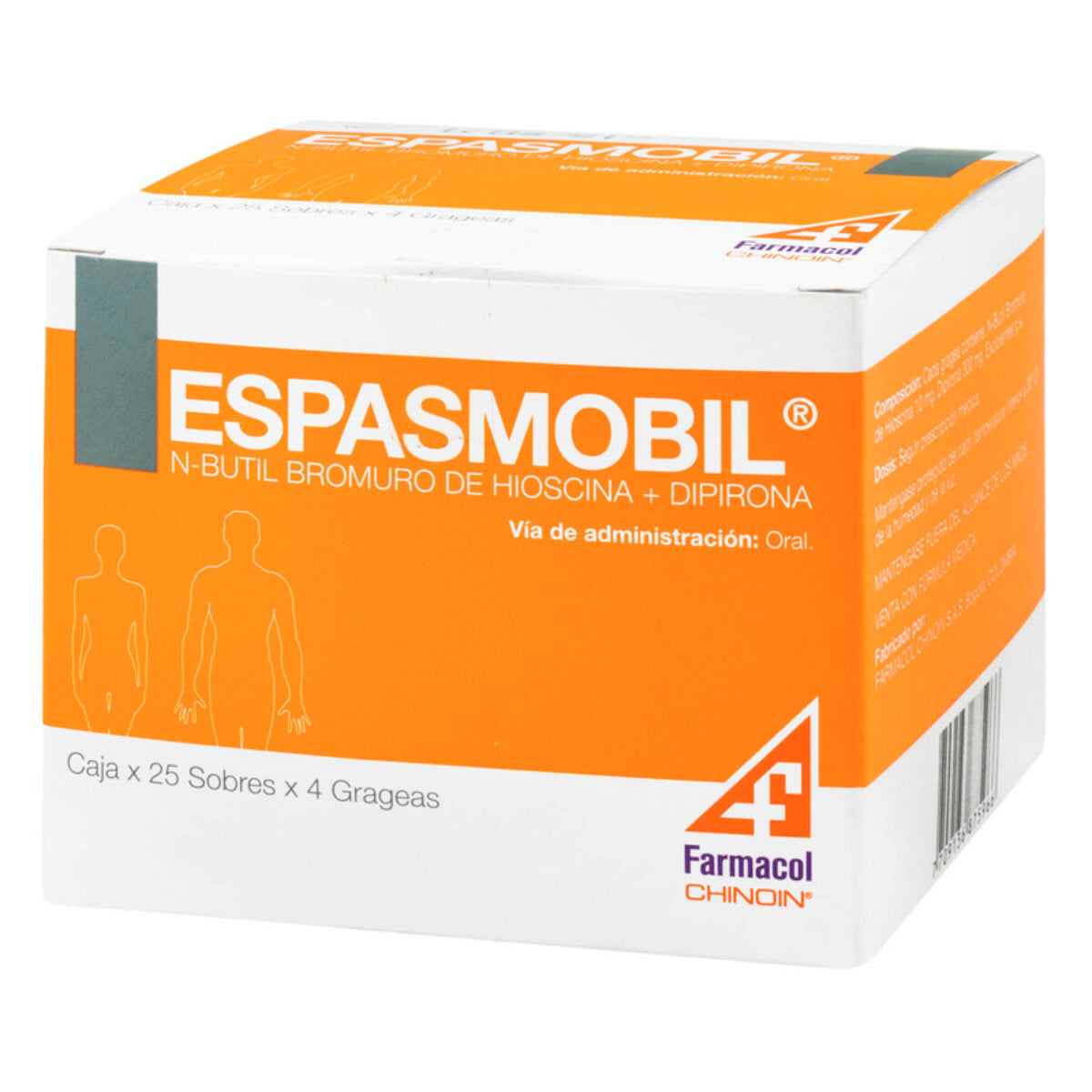 Espasmobil 100 Tabletas – Droguerías Pasteur