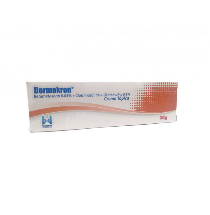 Dermakron Crema x 20 GR Beta/Clot/Genta – Droguerías Pasteur