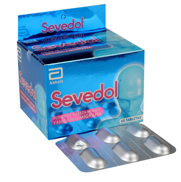 Sevedol 60 Tabletas – Droguerías Pasteur