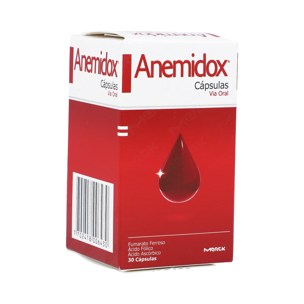 Anemidox por 30 Capsulas – Droguerías Pasteur