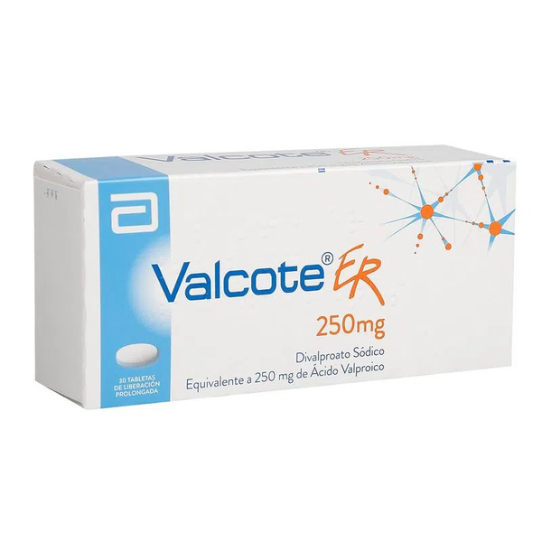 Valcote ER 250 MG x 30 Tabletas – Droguerías Pasteur