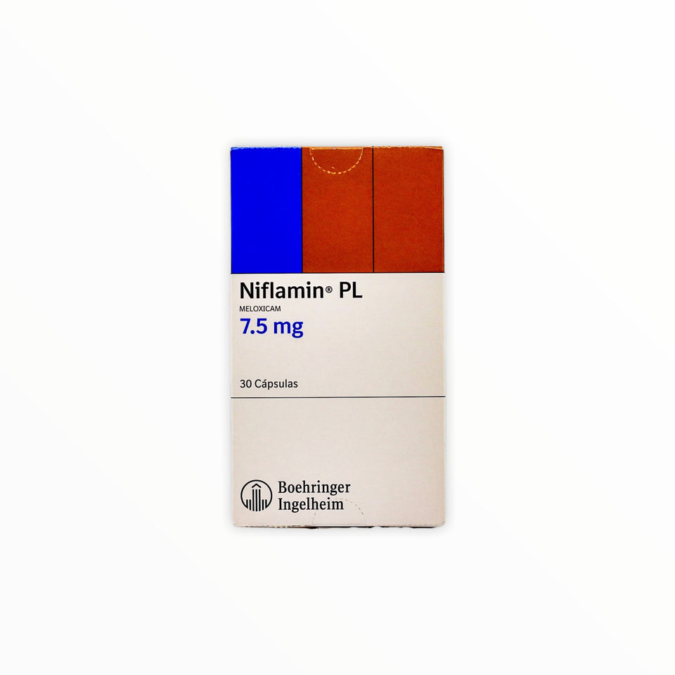 Niflamin PL 7.5 mg 30 Capsulas – Droguerías Pasteur
