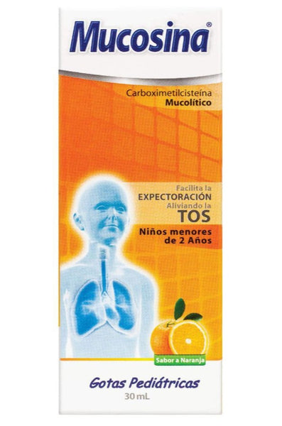 Mucosina Gotas x 30 ML – Droguerías Pasteur