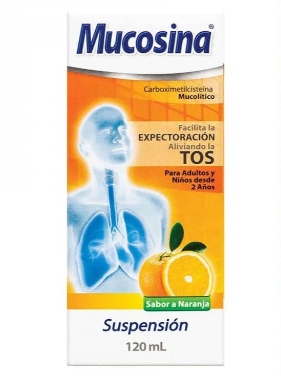 Mucosina Suspensión x 120 ML – Droguerías Pasteur